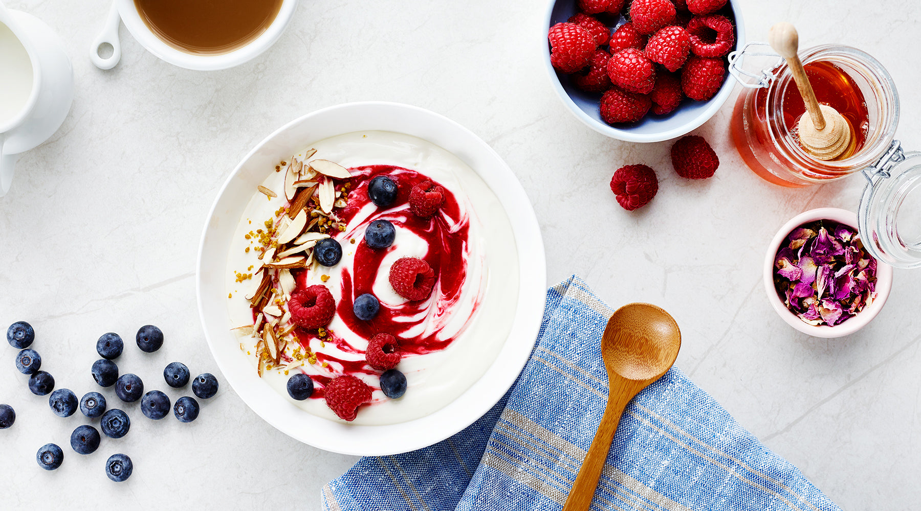 Natural Honey Infused Floral Jam Recipe - GoBio! Organics