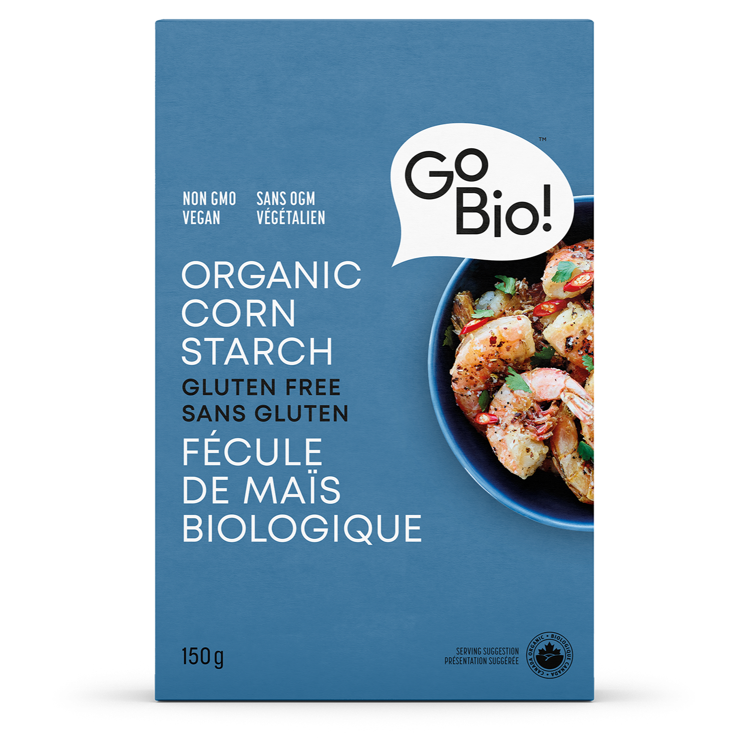 Organic and Gluten-Free Corn Starch - GoBio! Organics